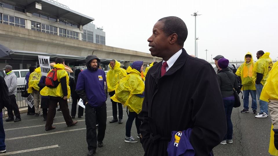 32BJ Fair Wages Rally at JFK | NYSenate.gov